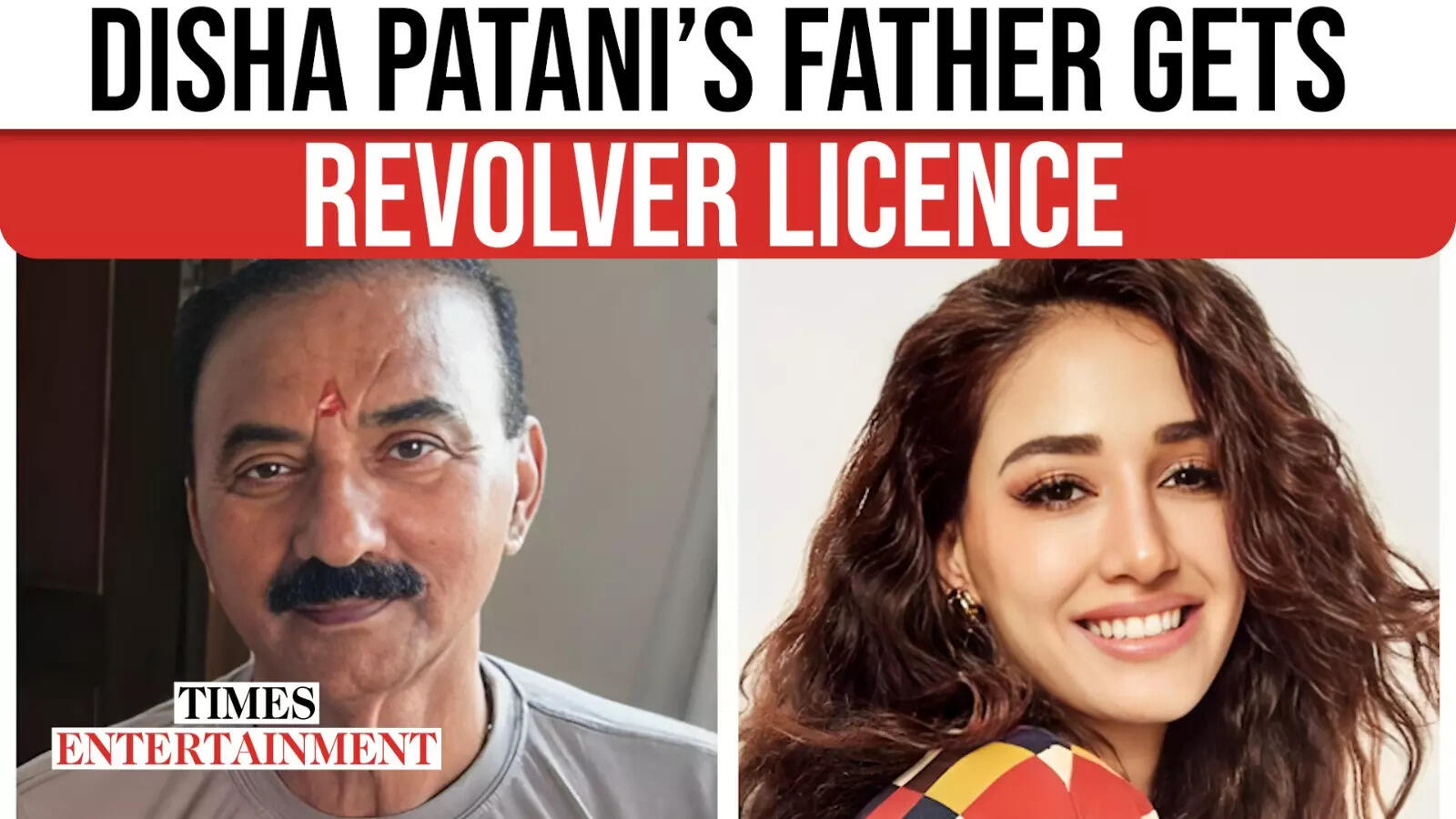 Disha Patani’s Father Granted Weapons Licence After Bareilly Home Shooting!