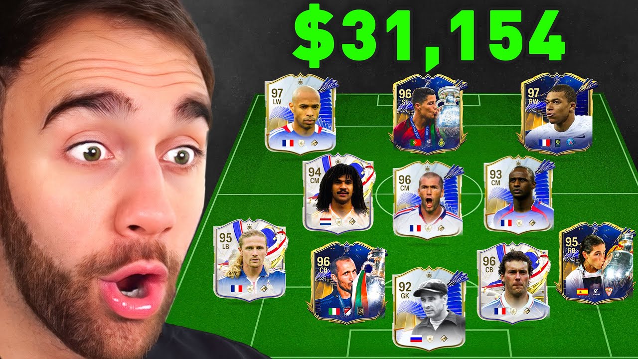 Building the ultimate Euro winners team in FIFA! Zlatan bicycle kick ...