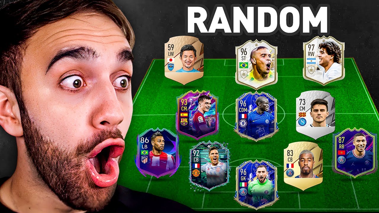 11x random packs chose my team