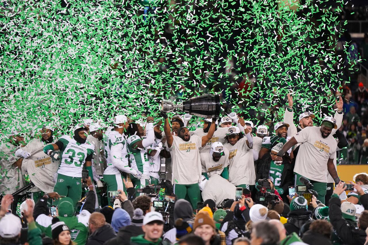 Riders defeat Alouettes 25-17 to win 112th Grey Cup in Winnipeg