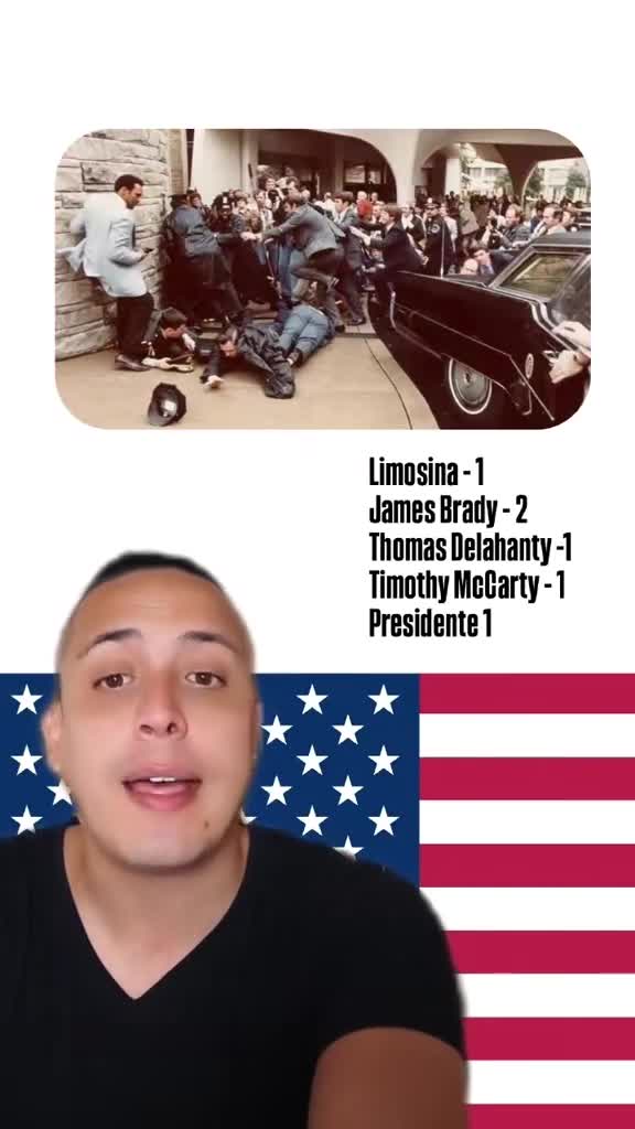 Intento de magnicidio a Ronald Reagan. #historia #nescritor #historia...