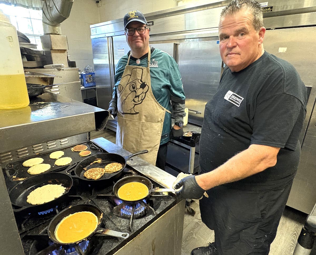 Pancake Breakfast Brings Out The Crowds In Newtown