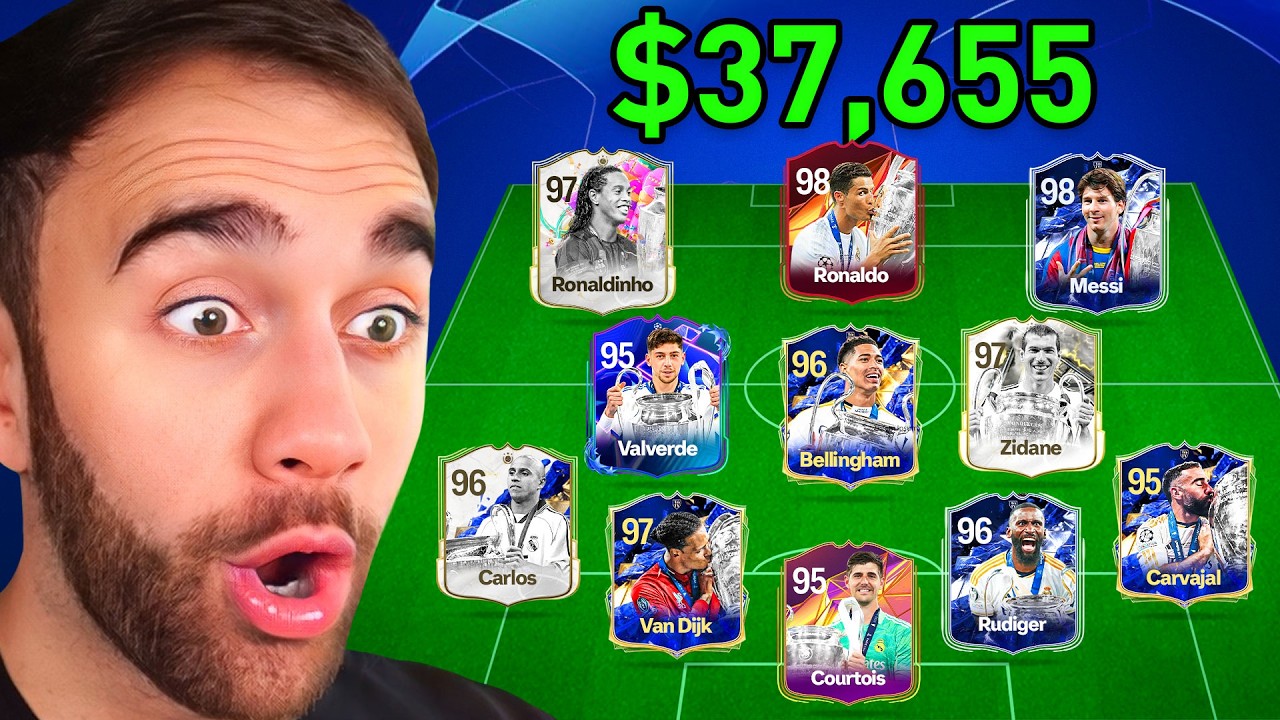 Building a 94-rated FIFA Ultimate Team only with Champions League ...