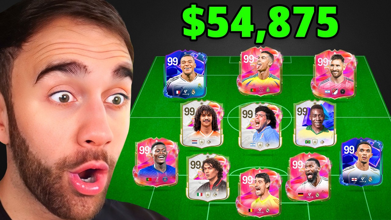 Building the most expensive 98-rated FC team with 60 million coins!