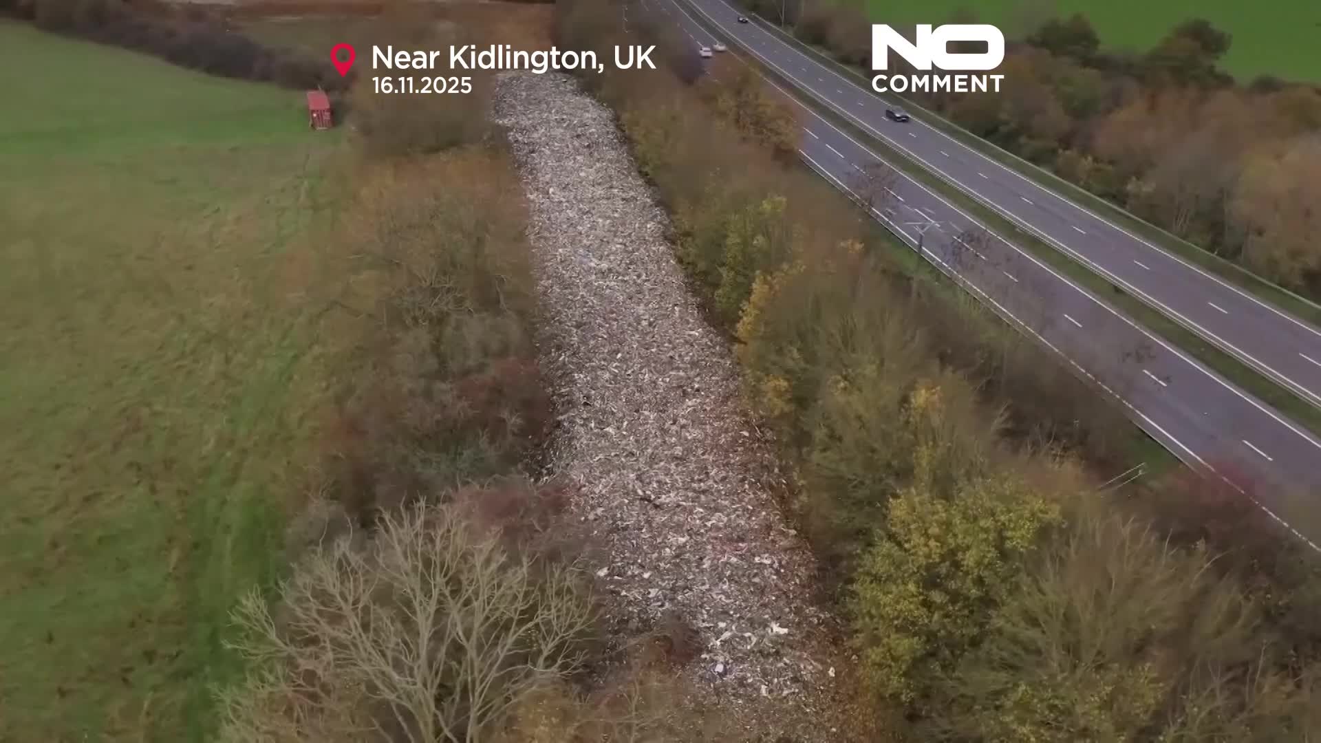 Centinaia di tonnellate di rifiuti sversate nel sud dell'Inghilterra ...