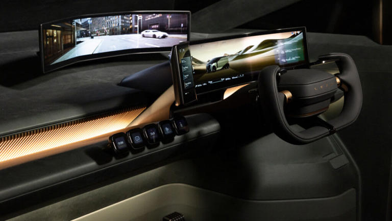 Lexus Just Unveiled a Six-Wheeled Electric Minivan—And It’s Actually Real