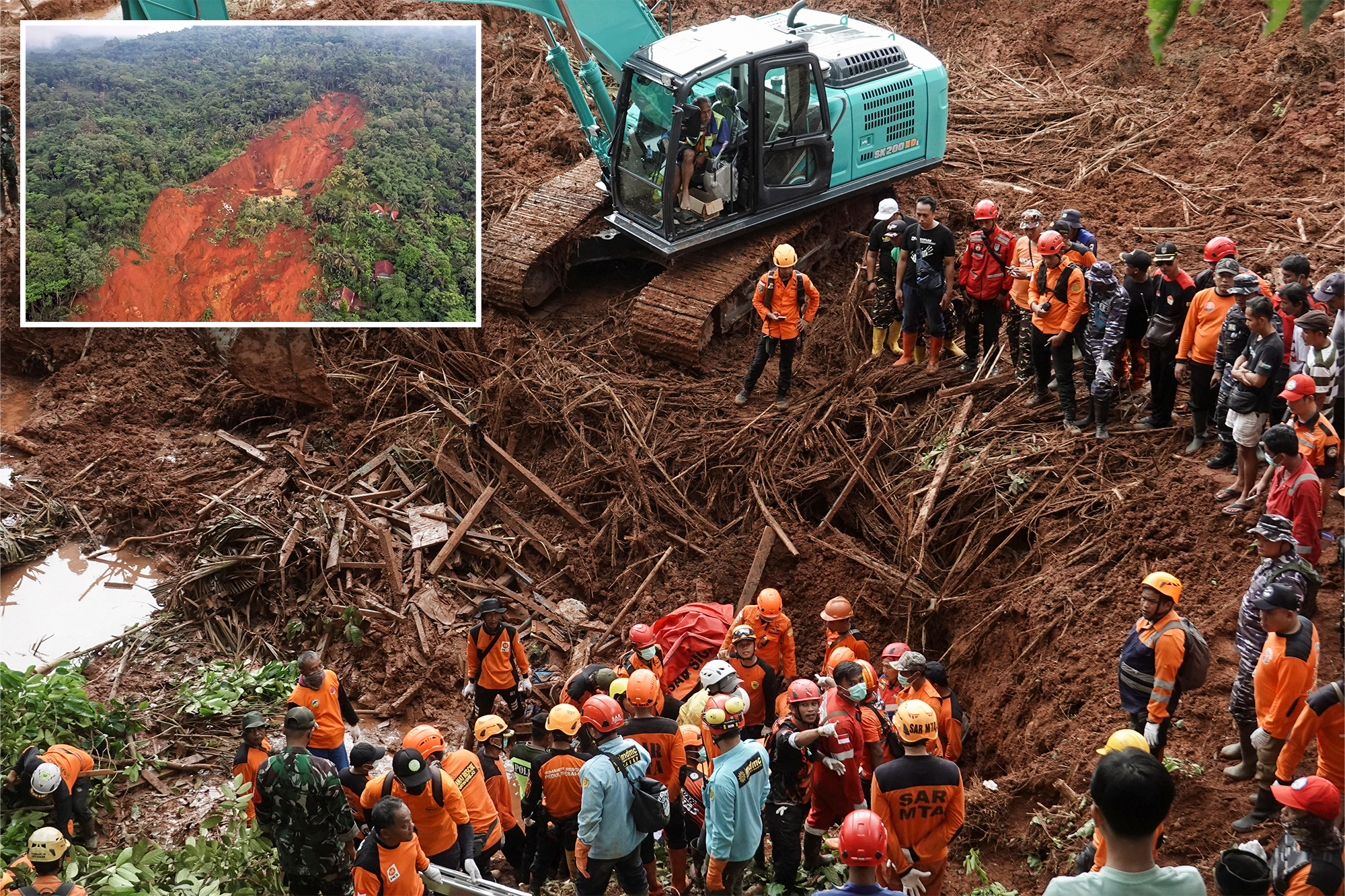 Landslides in Indonesia’s Central Java kill at least 18 with dozens ...