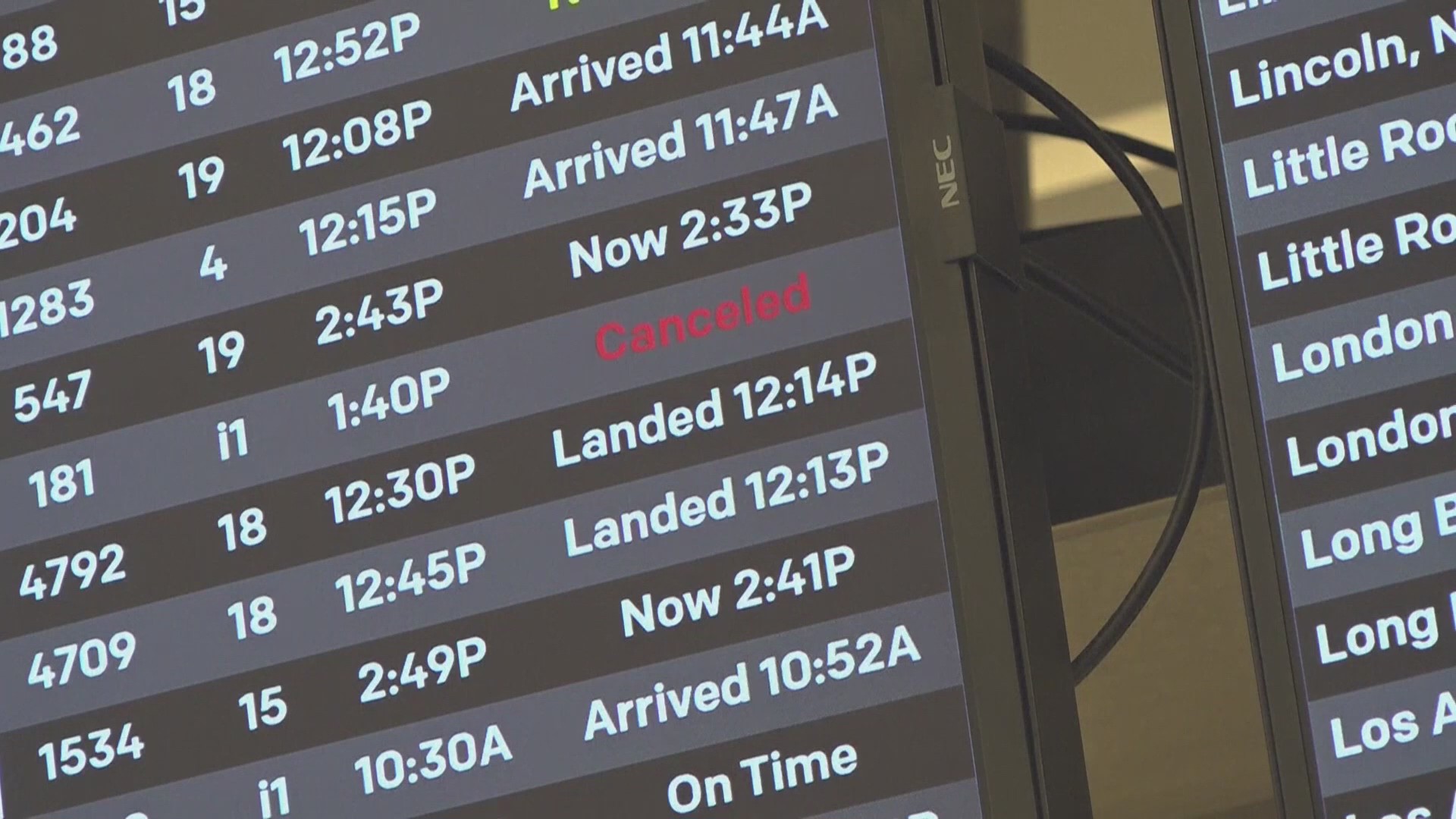 FAA lifts all restrictions on commercial flights at 40 airports ...