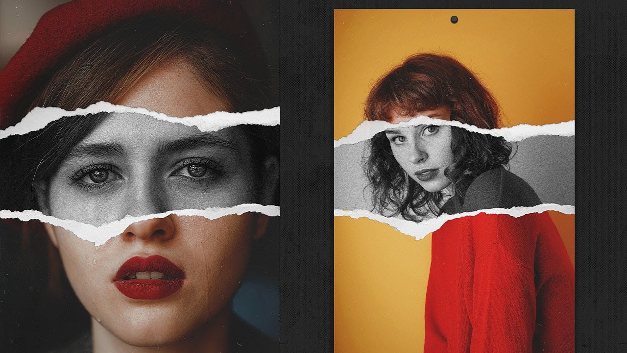 Create Realistic Torn Paper Designs With This Easy Tutorial