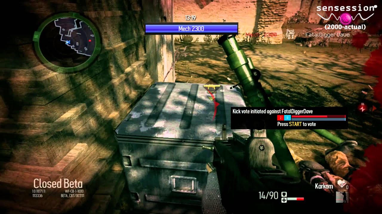 Warface Impresiones Sensession (Beta Cerrada)