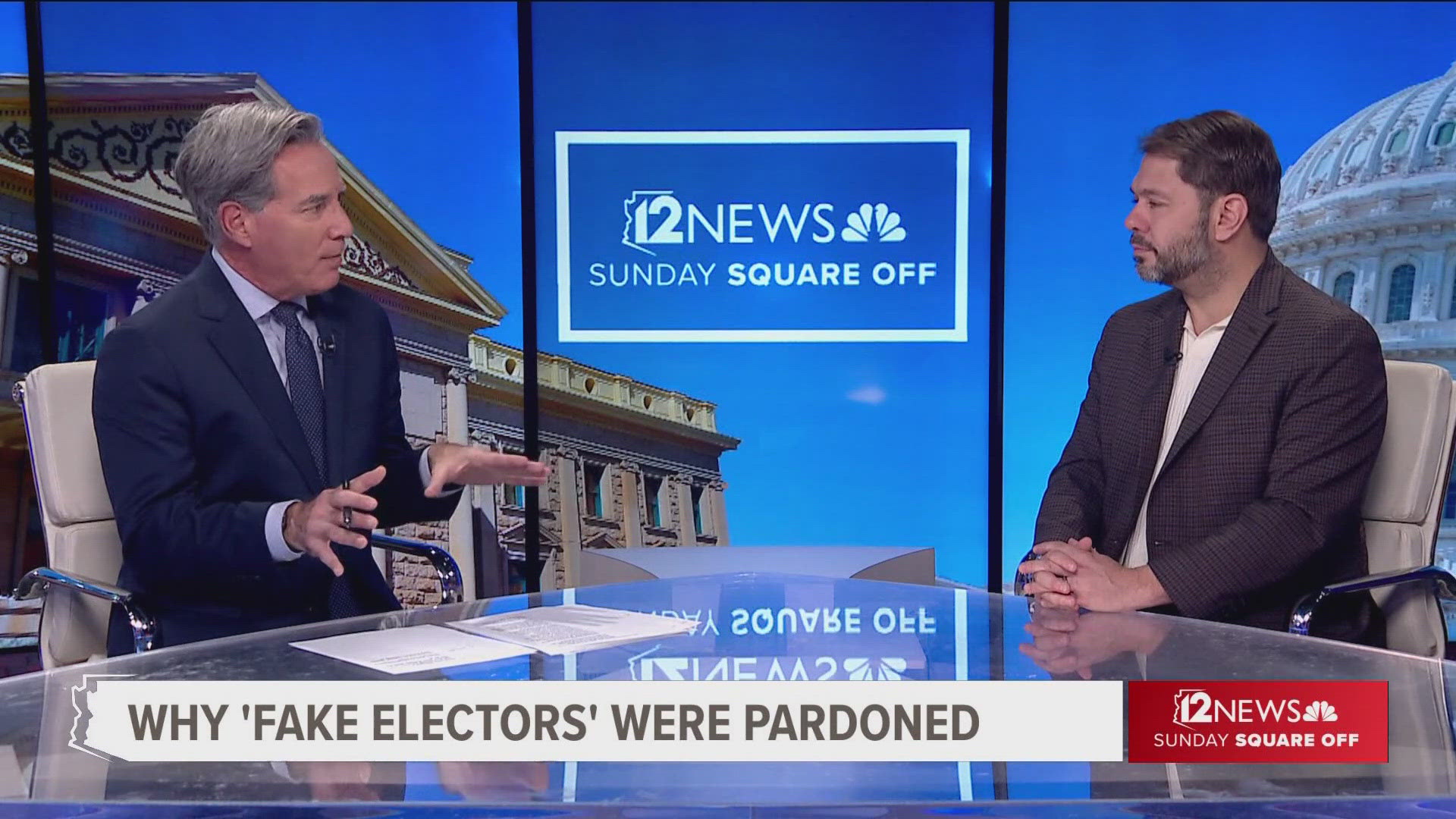 Gallego on electors, Hegseth, ICE