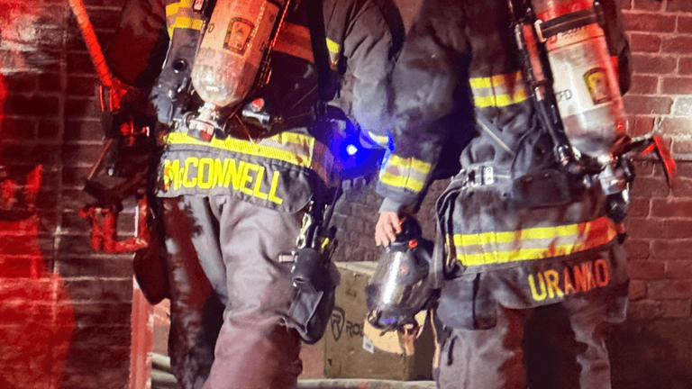 Firefighters battle blaze at Laos Embassy in Kalorama area of Northwest DC