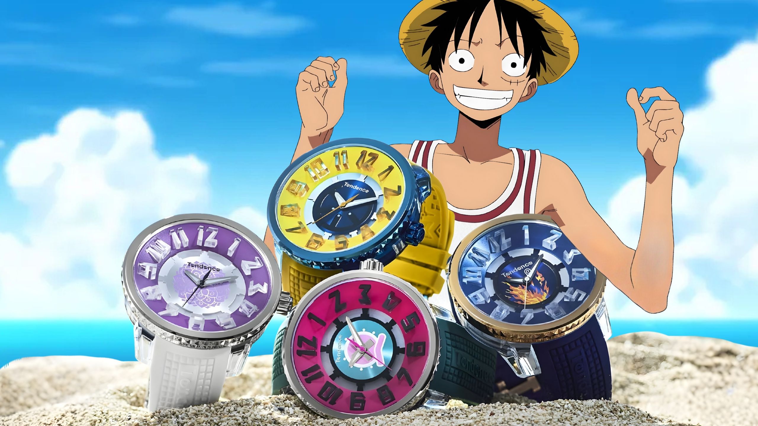 One Piece's New Swiss Watch Collection Goes International for Anime ...