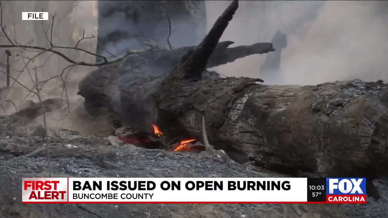 Officials: 2 fires totaling 85 acres reported in western NC