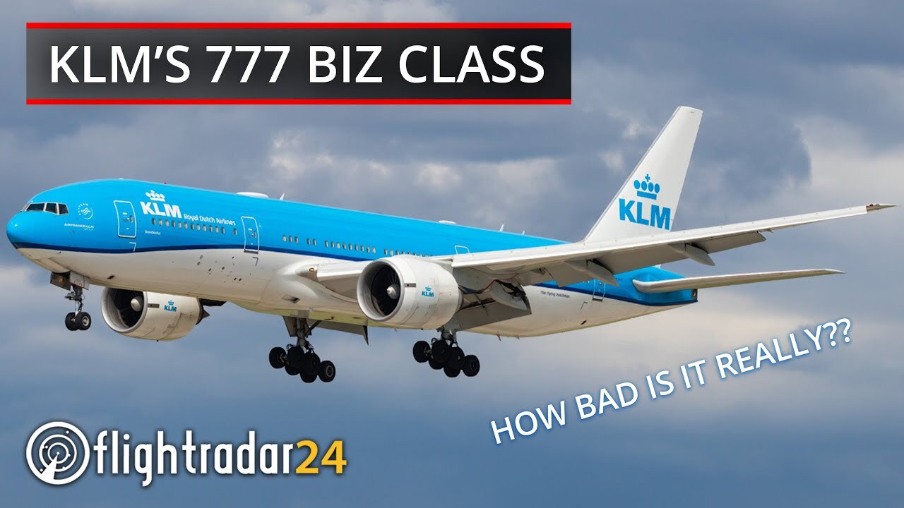 777-200 power and KLM old business class: a journey from Salt Lake City ...