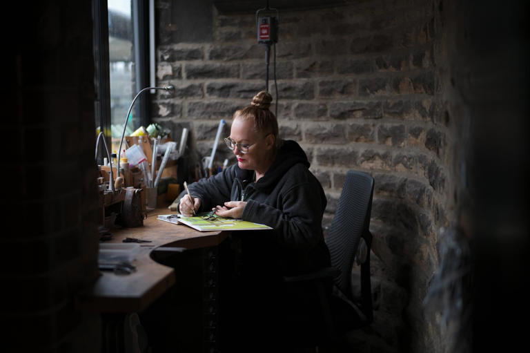 'I make artisan scissors in an old toilet - I wouldn't give this job up ...