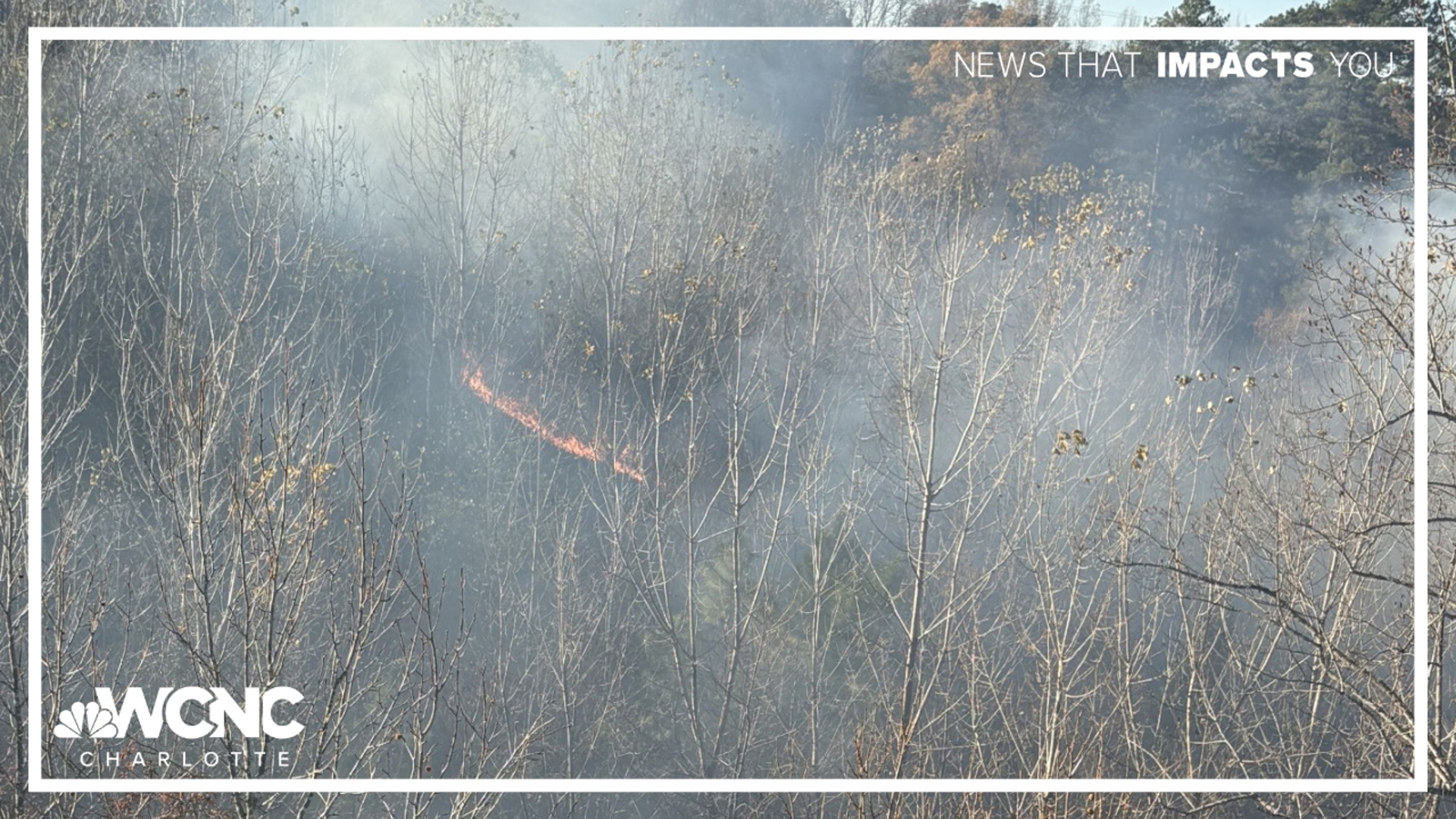 Brush fire causes home evacuations in Concord