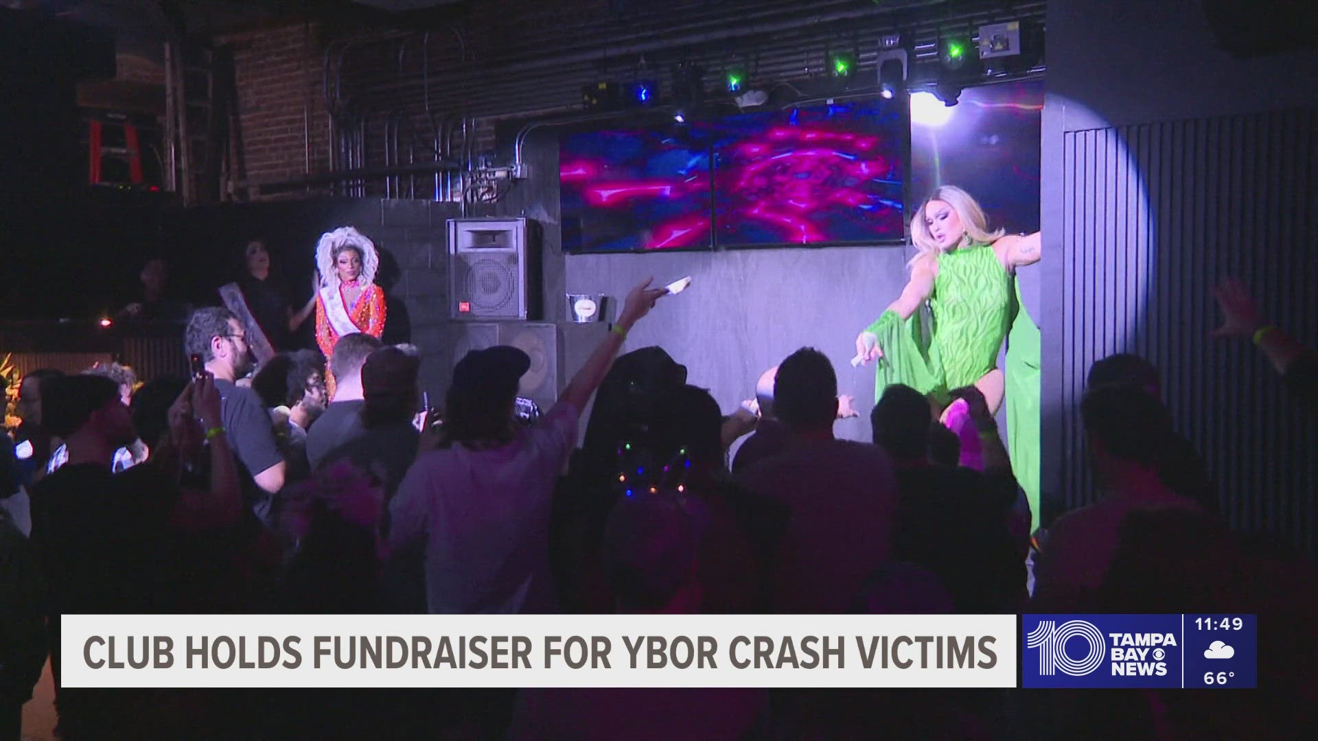 People gather in Ybor City for drag show to raise funds for victims of ...