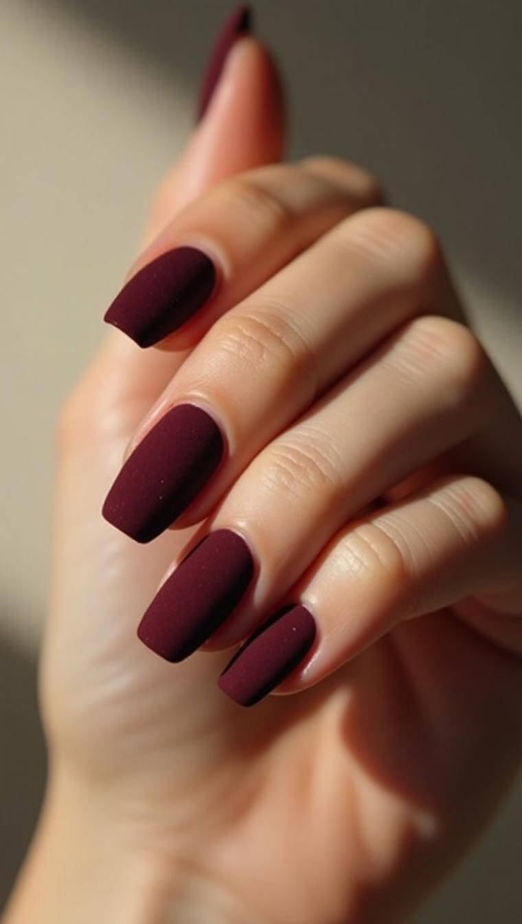 10 Stunning ‘Velvet’ Nail Art Designs Perfect For Winter Weddings