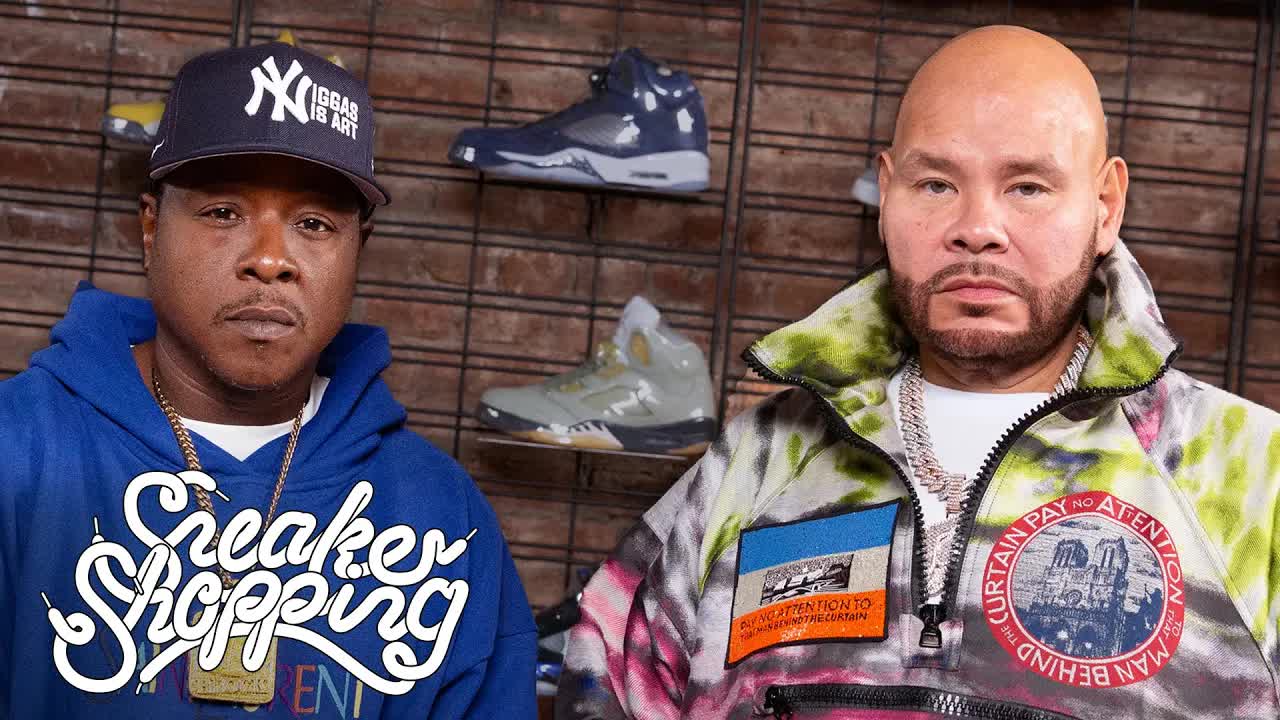 Fat Joe and Jadakiss go sneaker shopping with Complex