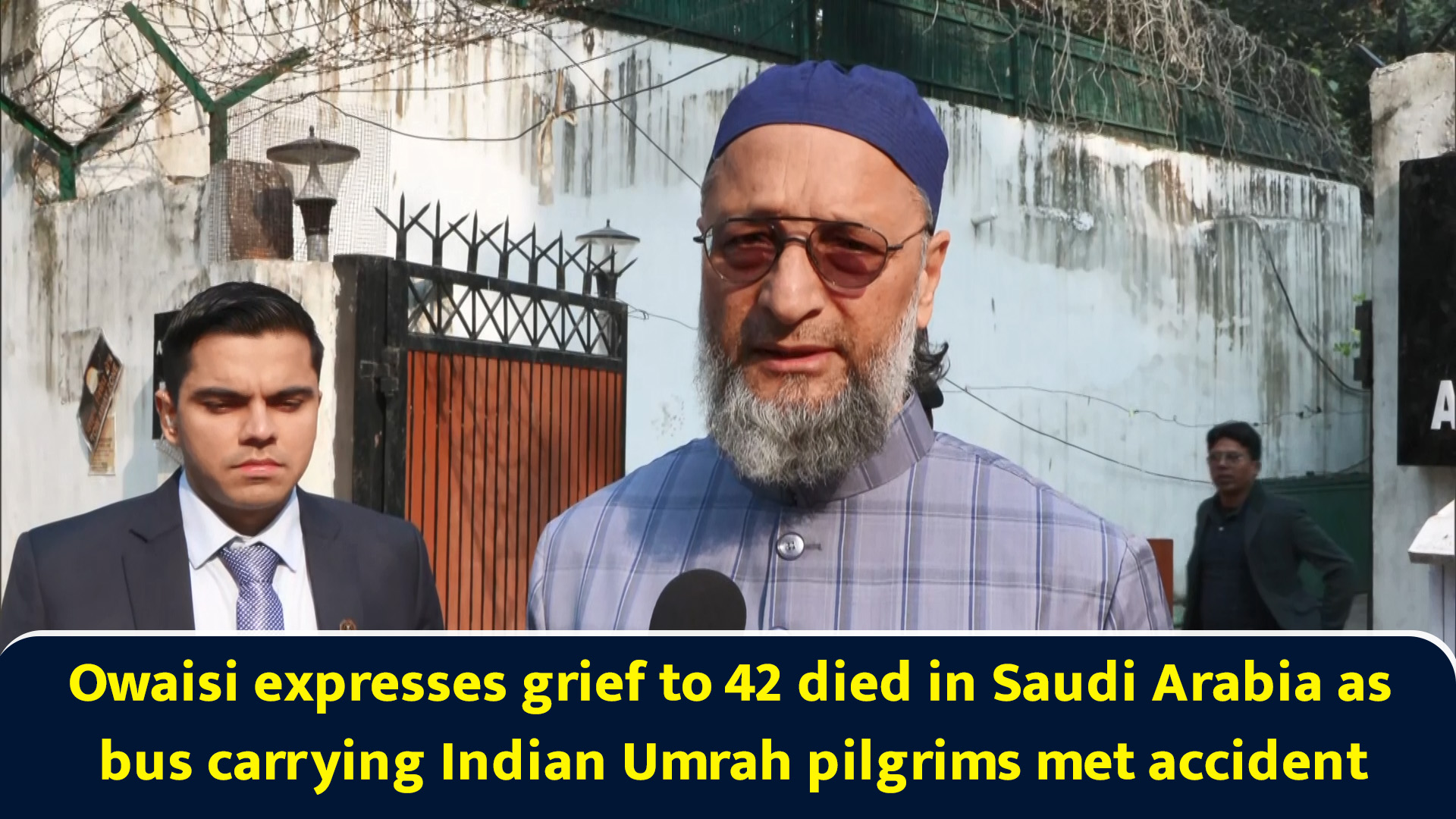Owaisi expresses grief to 42 died in Saudi Arabia as bus carrying ...