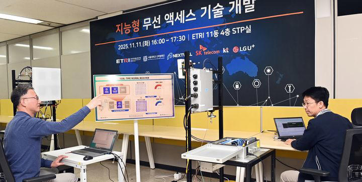 ETRI, 데이터 전송속도 AI로 10배 높인다…"6G 핵심 기술"