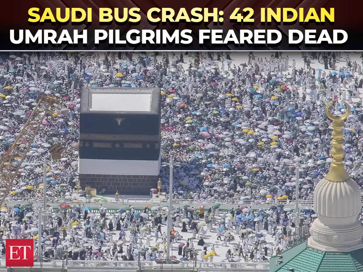 Saudi bus crash: 42 Indian Umrah pilgrims feared dead, Telangana ...