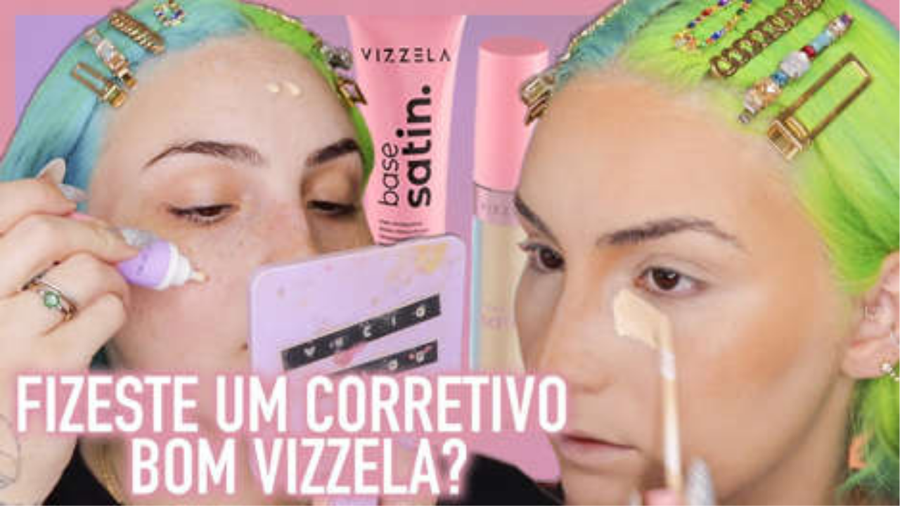 Resenha Completa: Base e Corretivo Satin Vizzela