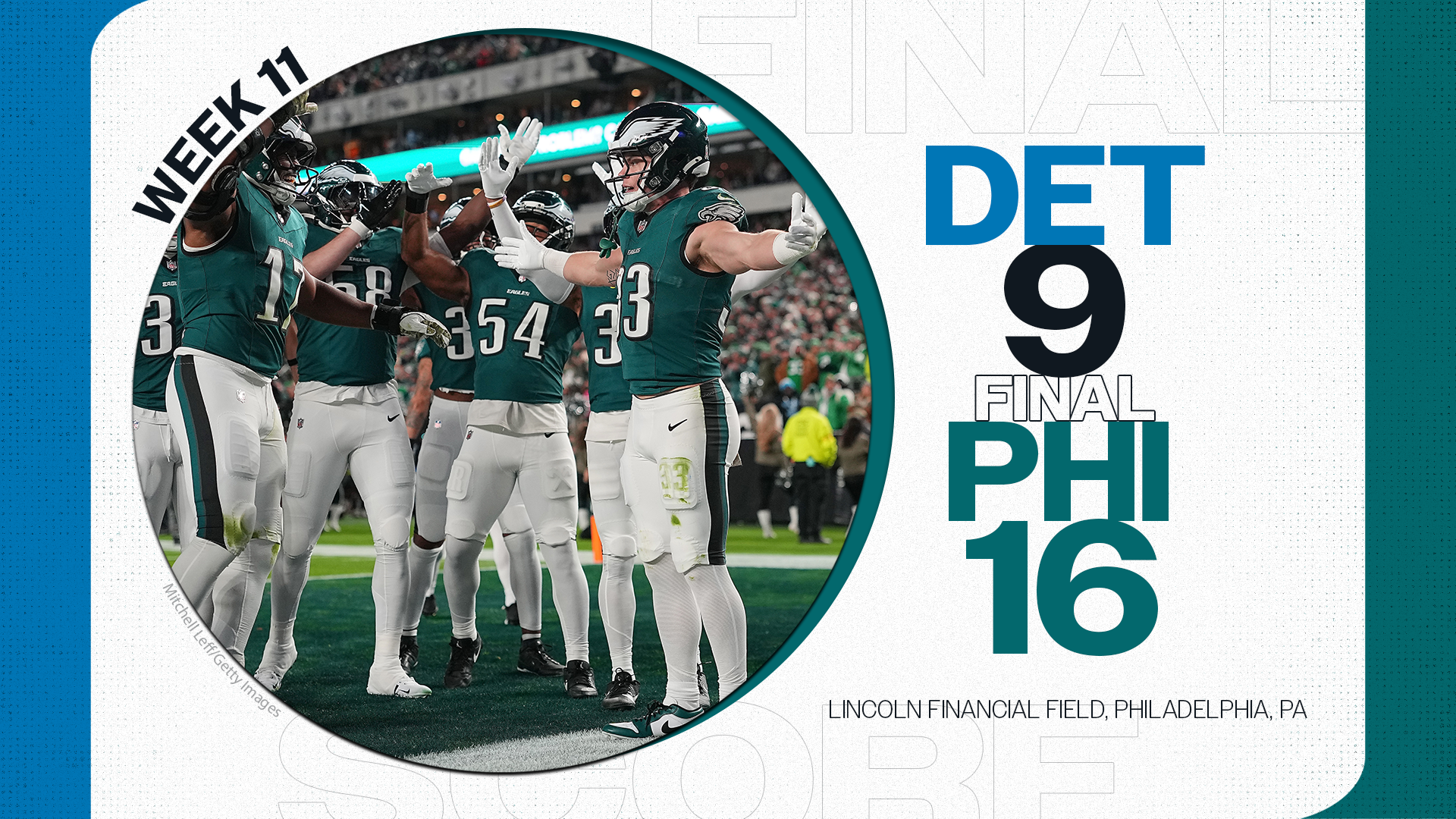 Lions vs Eagles: Everything we know from Detroit's 16-9 loss in Week 11