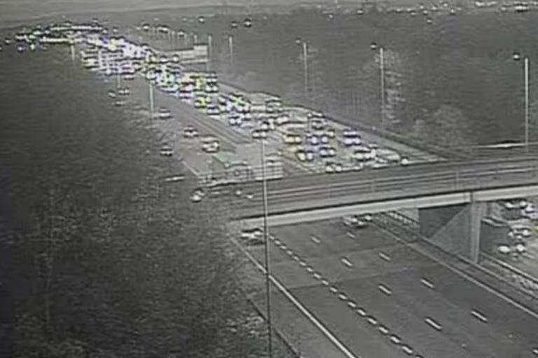 M66 and M60 traffic chaos as motorway remains closed after serious pile-up