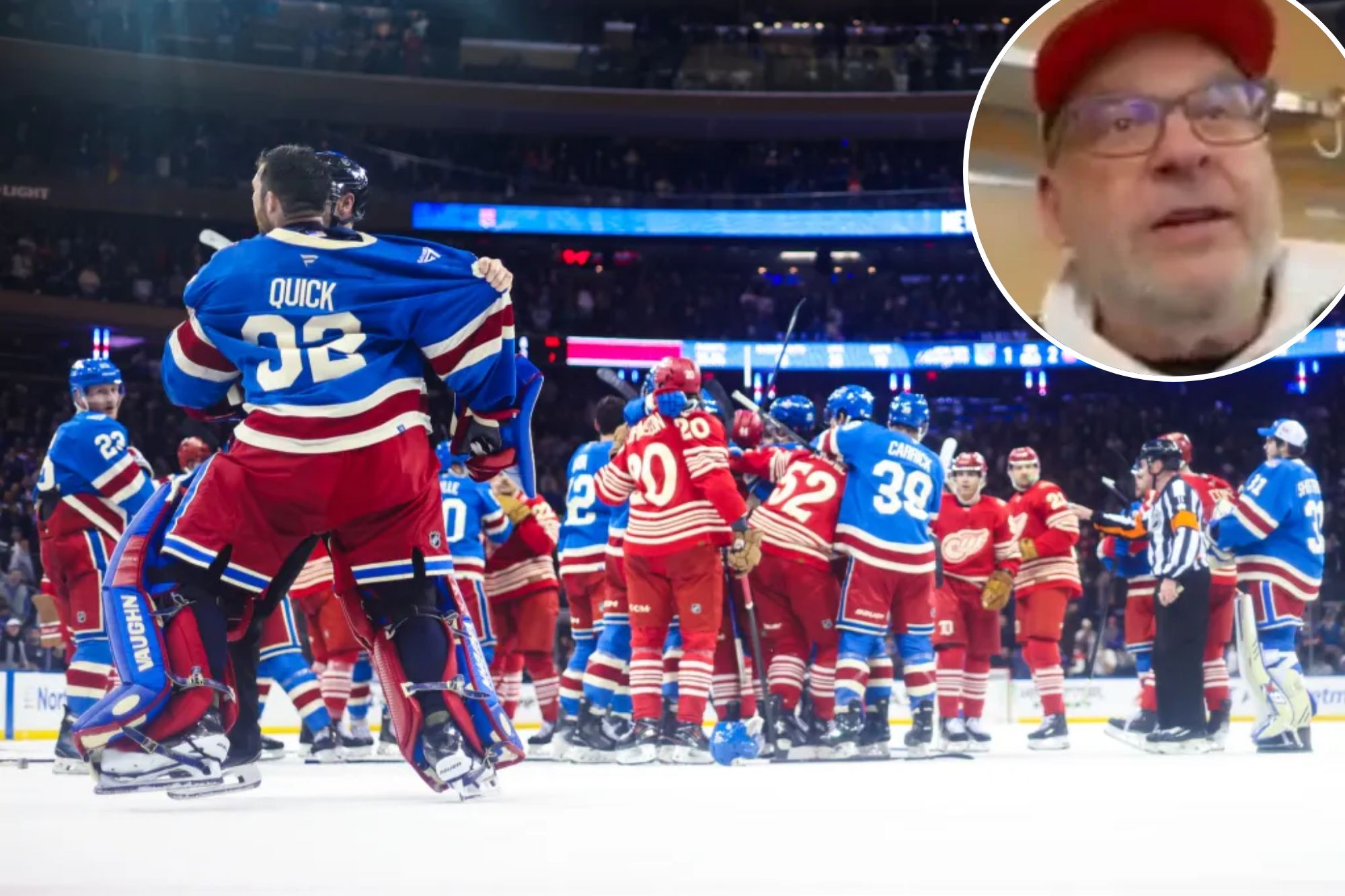 ‘Curb Your Enthusiasm’ star Jeff Garlin asked about Rangers fight ...