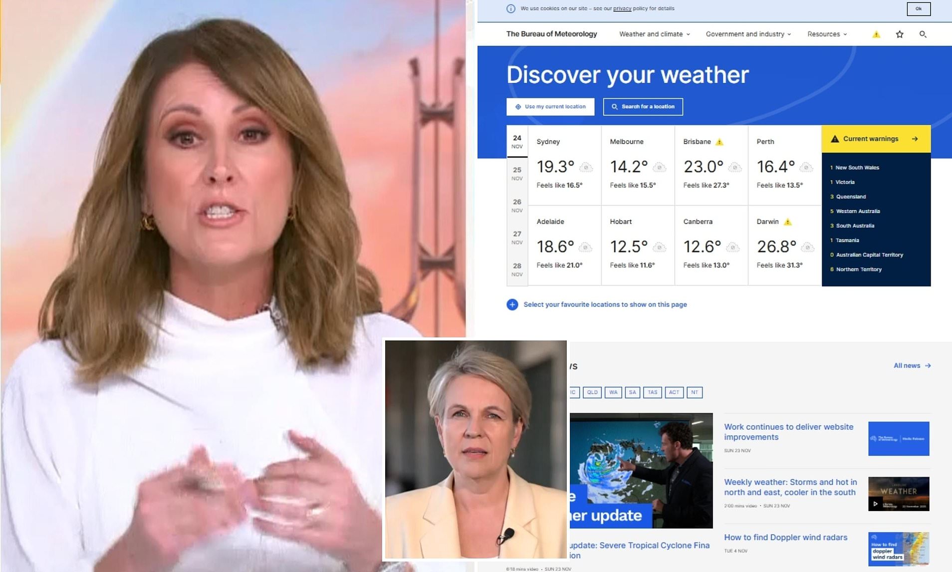 Sunrise host Nat Barr loses it over $96million government blowout: 'Can ...