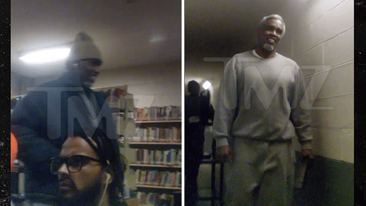 Diddy gets a prison visit from son Justin on Christmas