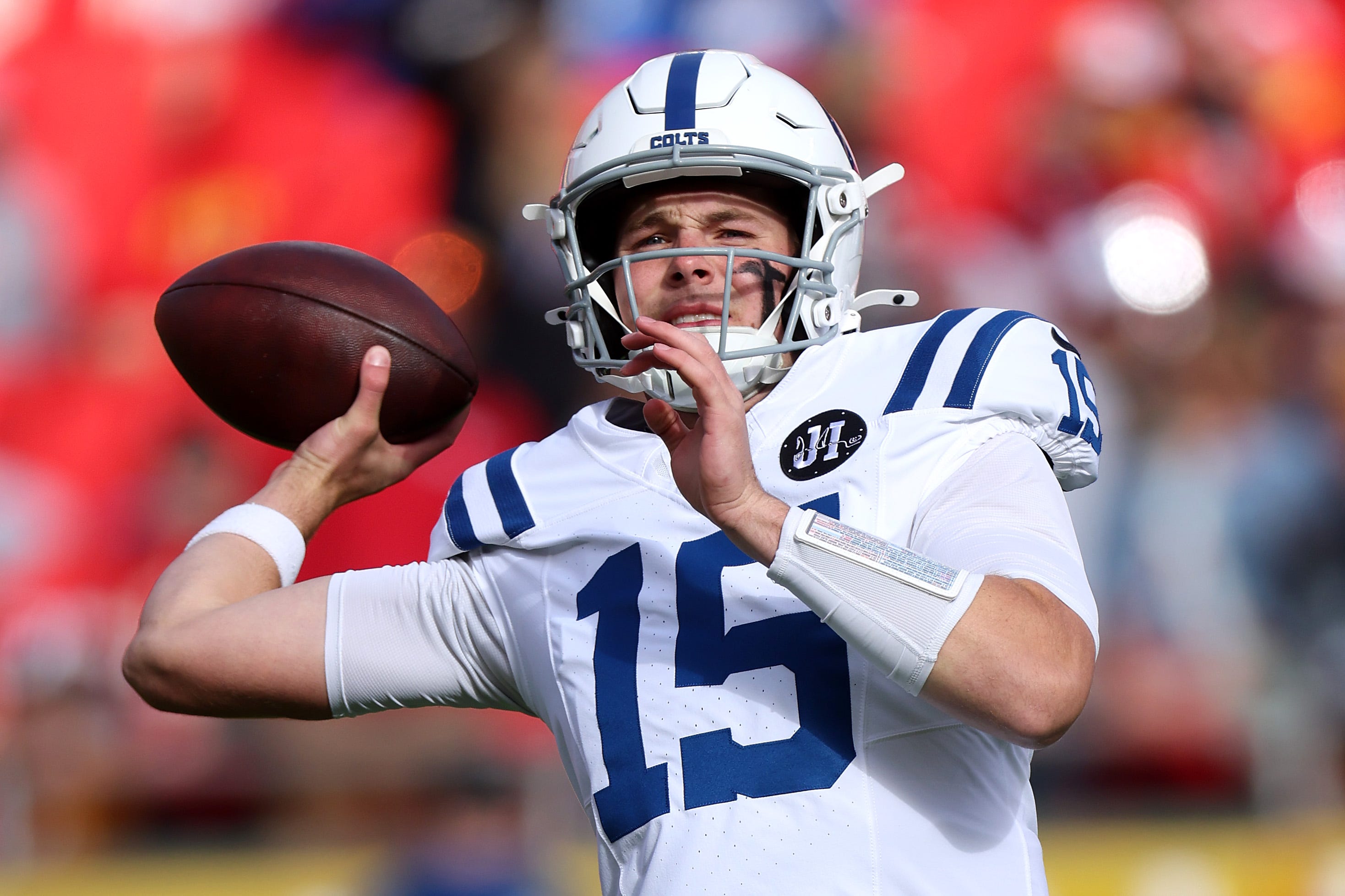 Who will start at quarterback for the Colts vs Texans?