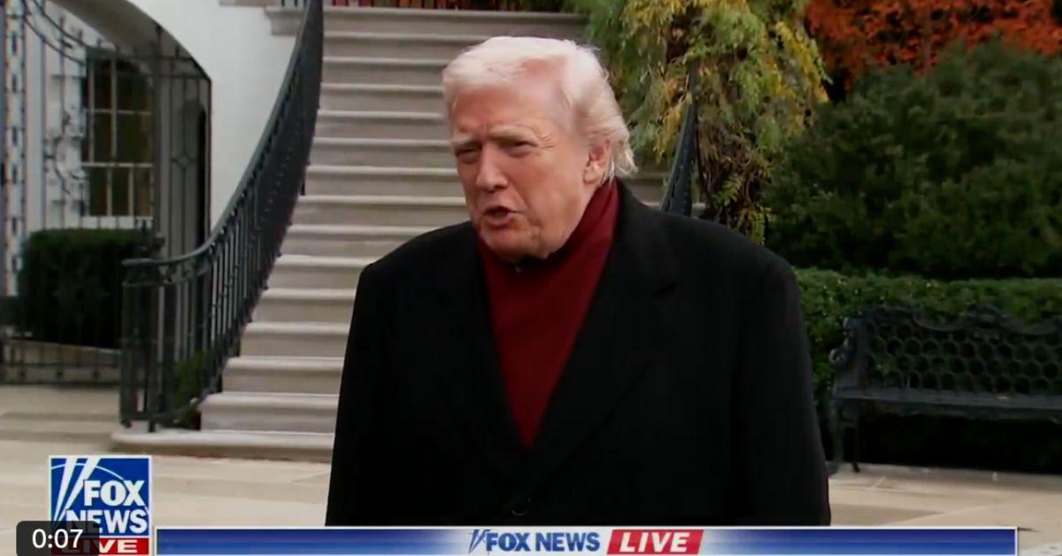 'Fashionista' Donald Trump Trolled Over His Stylish Winter Look After ...