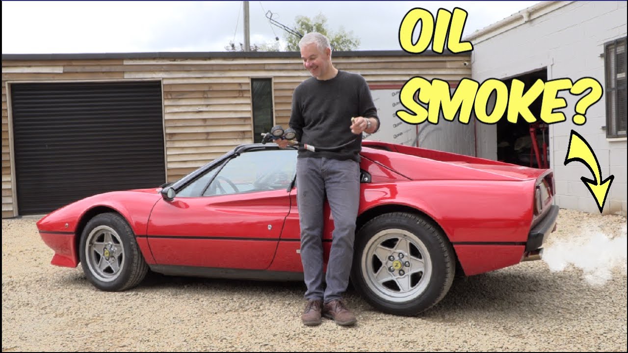Why does my Ferrari 308 keep smoking? Leak-down test investigation