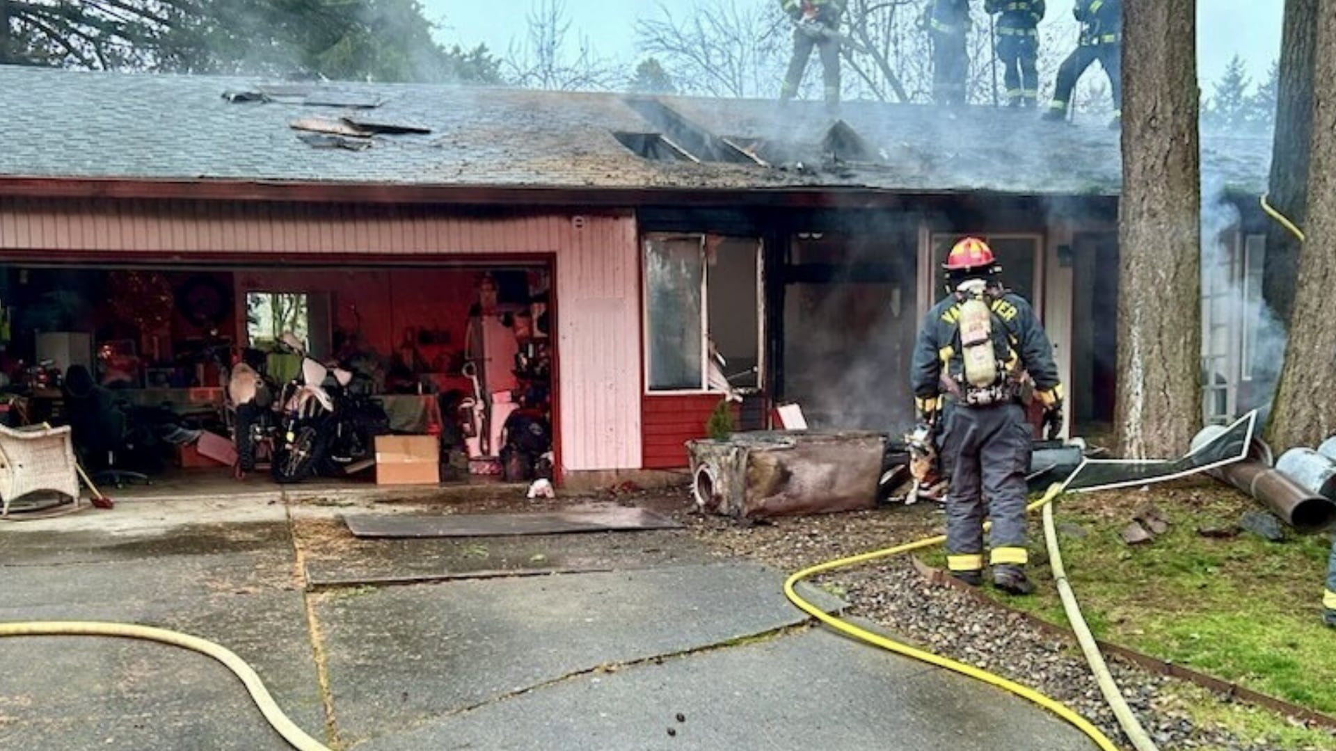 Family displaced following Vancouver house fire