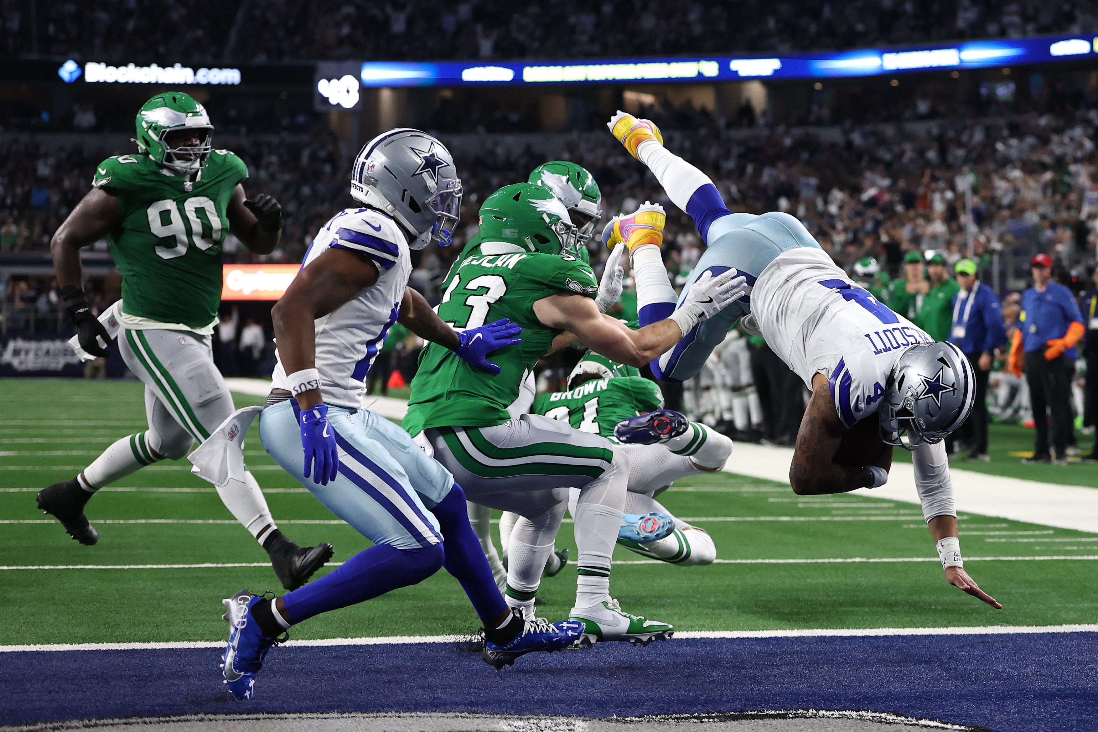 Eagles blown lead among largest in team history. Jalen Hurts, fans fume