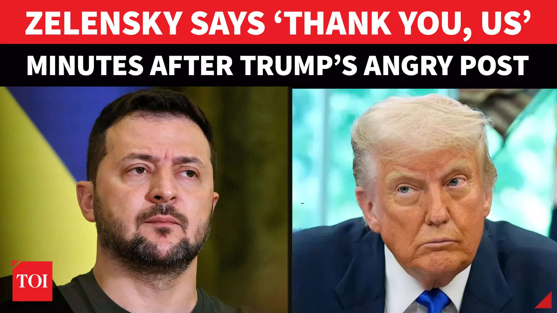Trump’s ‘Zero Gratitude’ Attack ‘Forces’ Zelensky To Thank US Amid ...