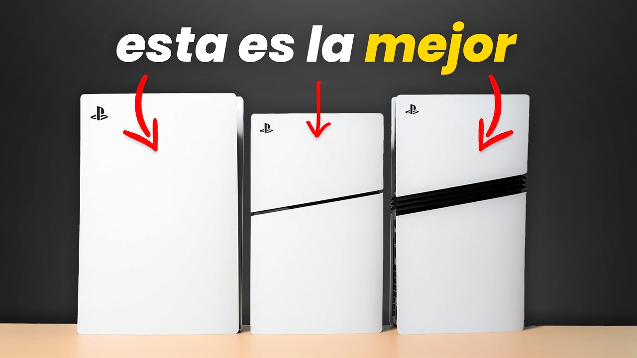 ¿Cuál PS5 Comprar? Comparativa PS5 vs PS5 Slim vs PS5 Pro