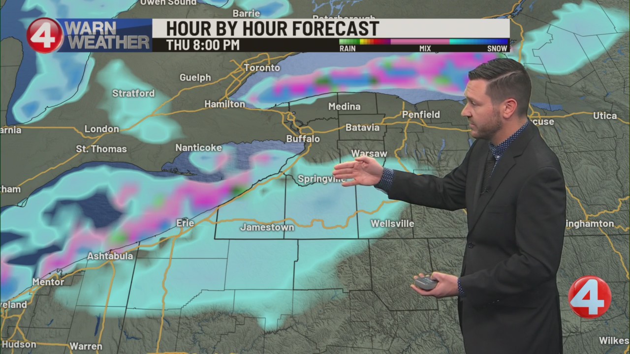 Buffalo weather update: 10 p.m., 11/23/25