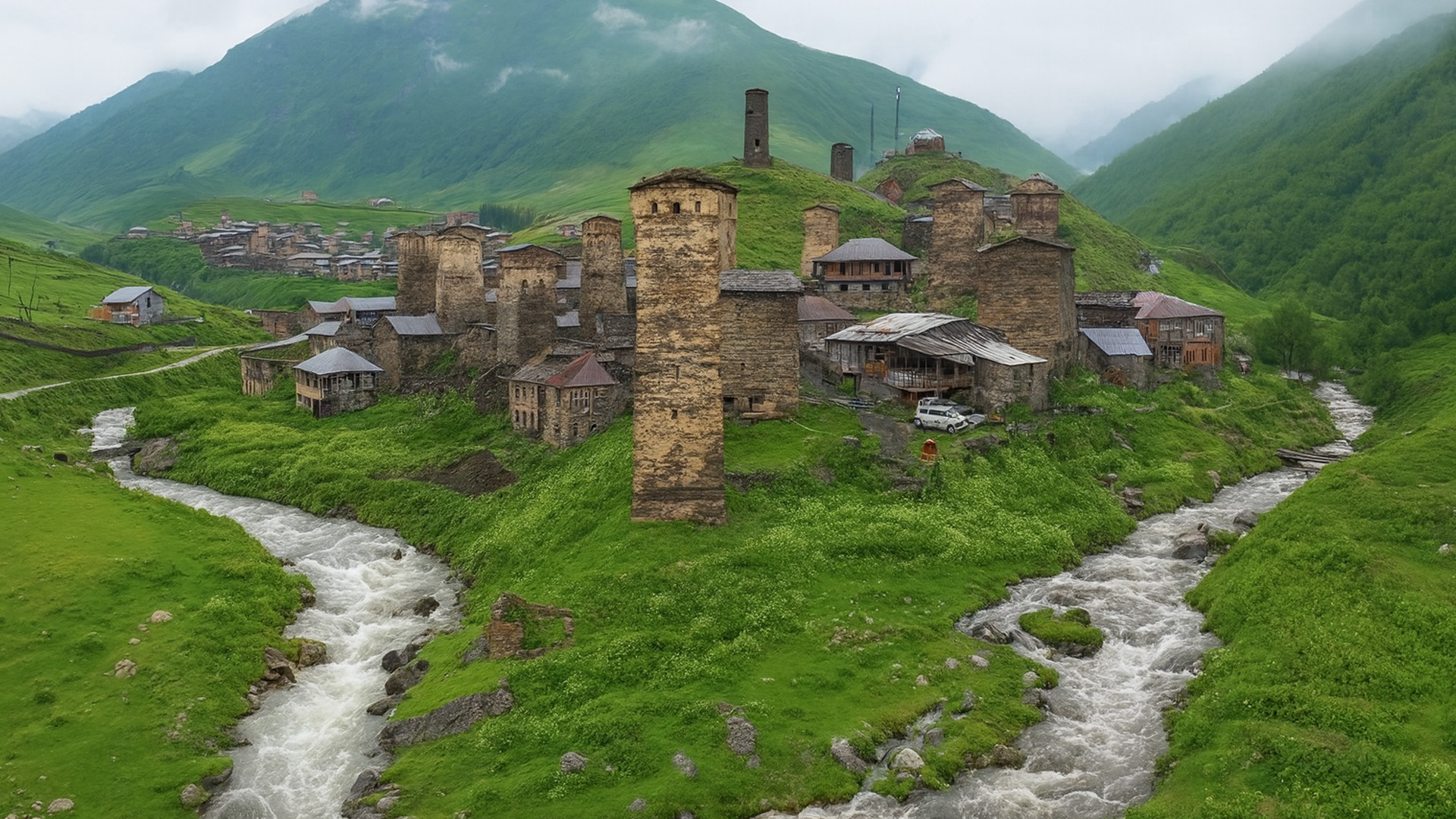 The Ancient Towers of the Caucasus