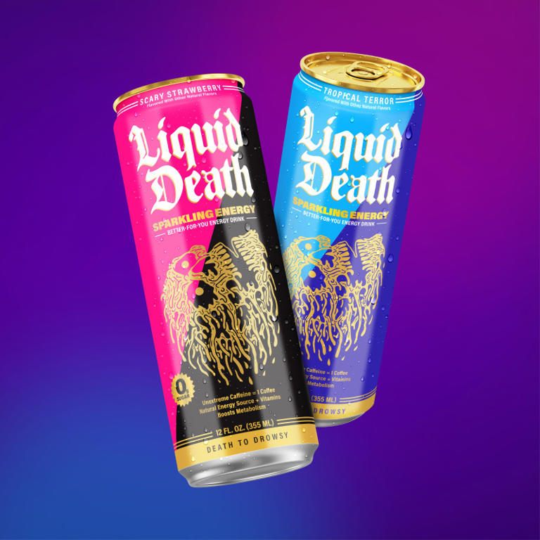 Liquid Death's New Energy Drinks Bring a Boost Without the Jitters