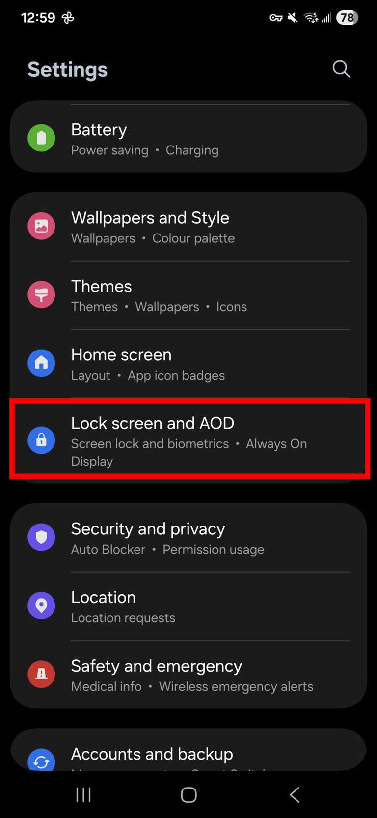How to make use of your Samsung's Now Bar on the lock screen and AOD