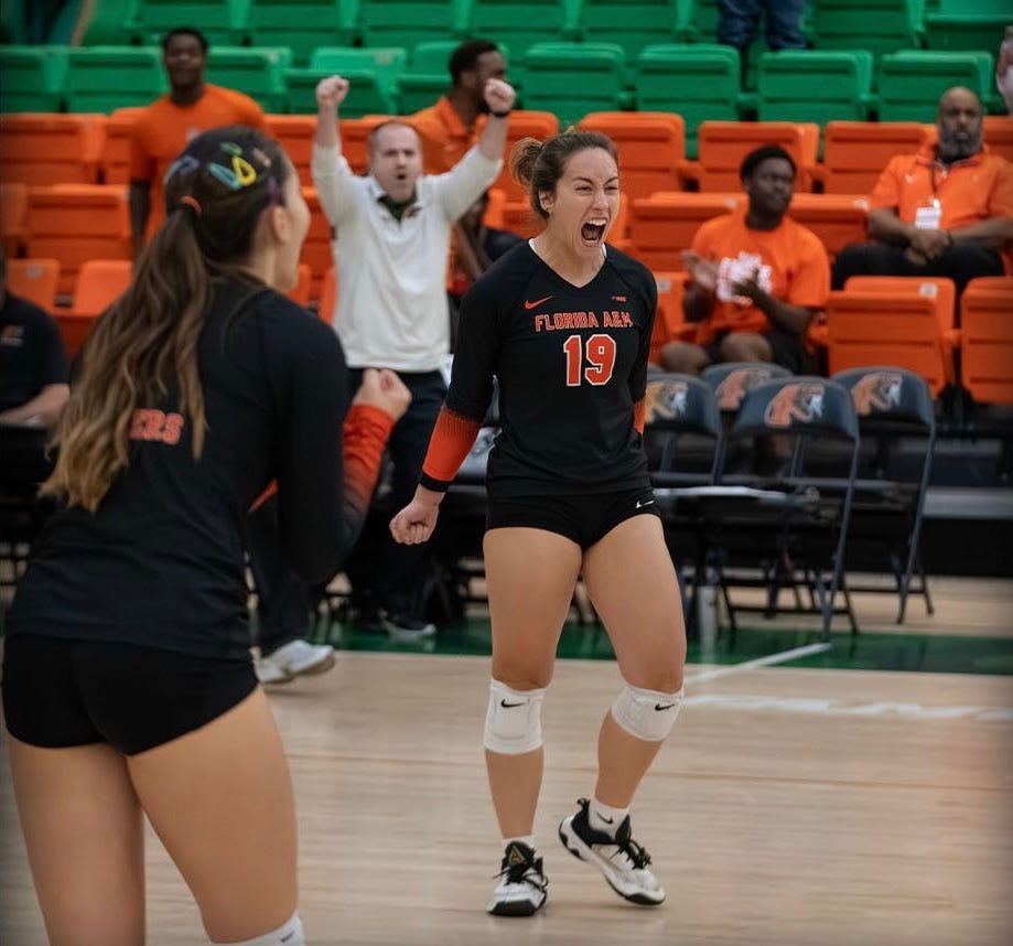 FAMU volleyball captures another SWAC title. This time, on its homecourt