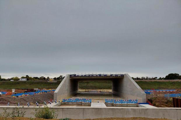 Major progress made on M27 J10 improvements ahead of motorway closure