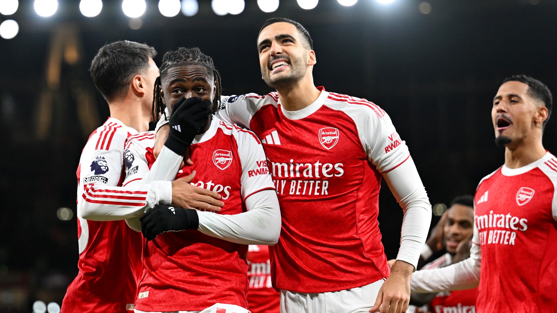 Arsenal 4-1 Tottenham Hotspur: Eze electric as Gunners dominate North ...