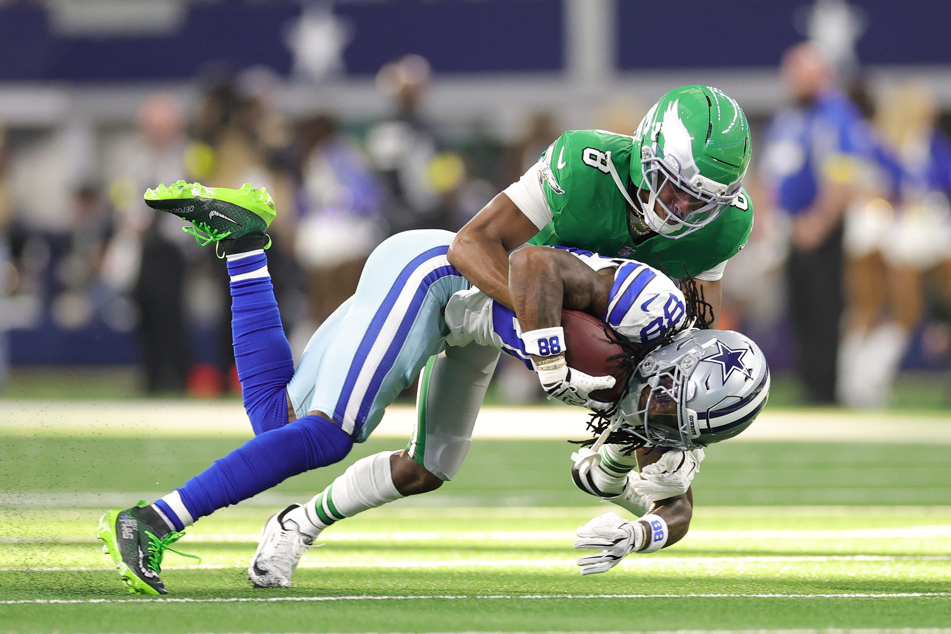 Eagles vs. Cowboys highlights as Philly blows 21-point lead in loss