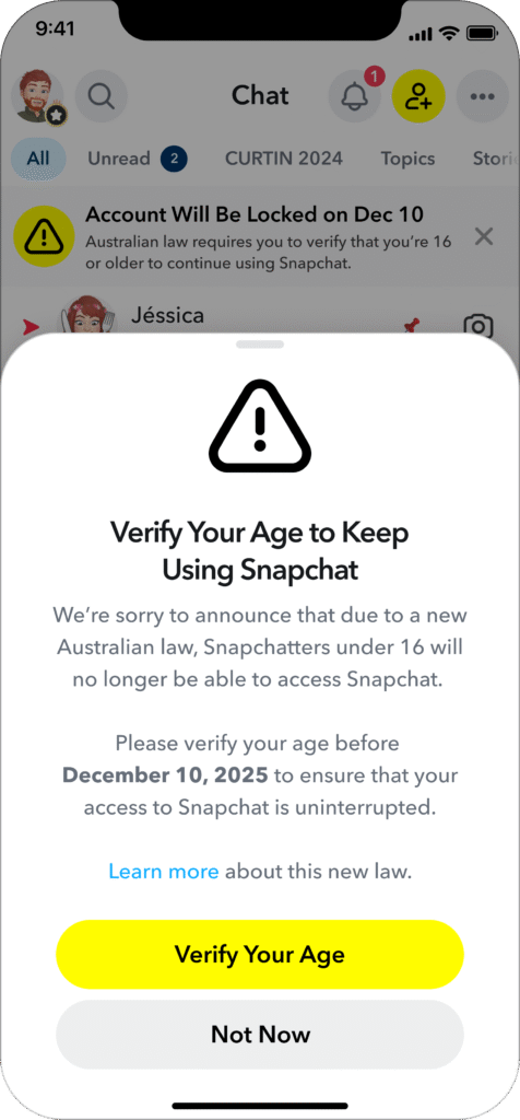 Snapchat confirms it will comply with Australia's age verification from ...