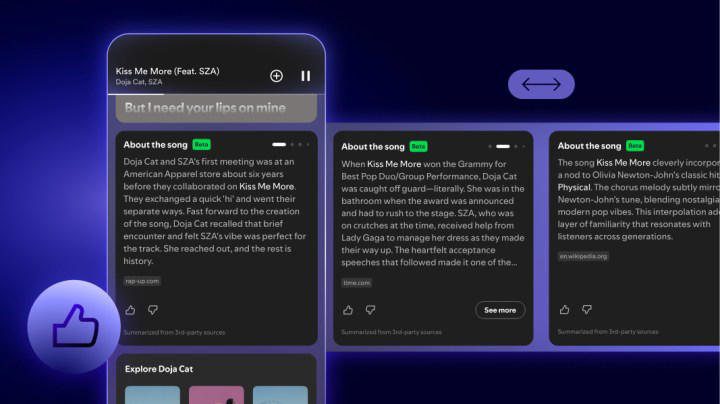 New Spotify features reveal the people and real stories behind your ...